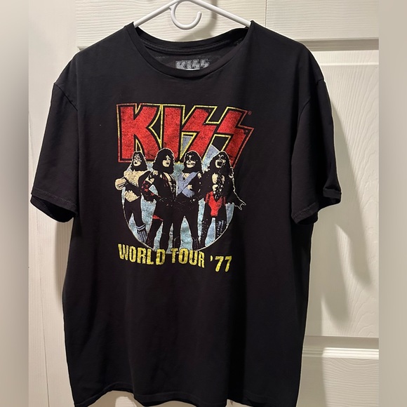 Kiss | Shirts | Kiss World Tour Tshirt | Poshmark